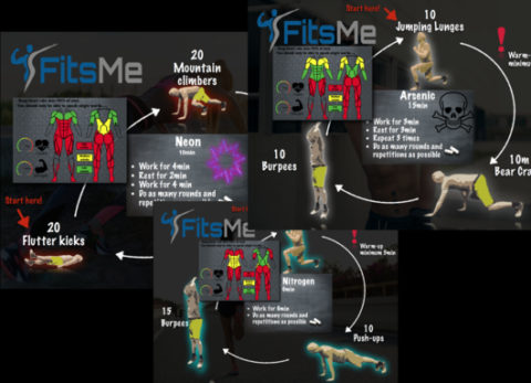 15 minute workout for women and men - FitsMe